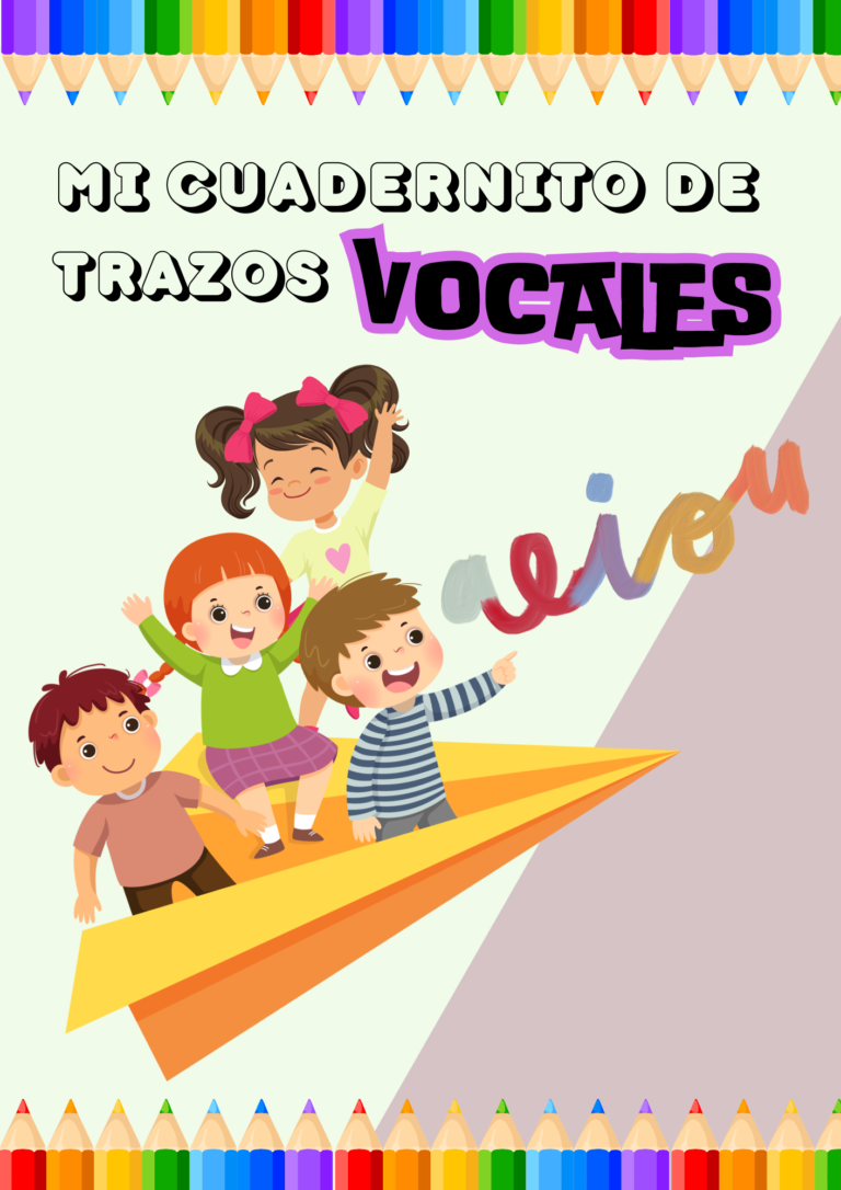 Mi Cuaderno de Trazos de las Vocales – Academiaiialu store